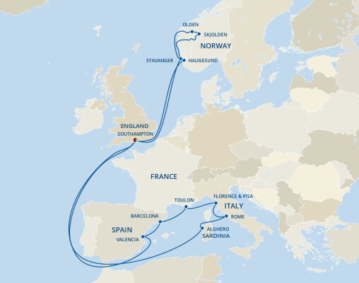Northern Europe & Baltic Cruises - Princess - 2024-2026 Seasons
