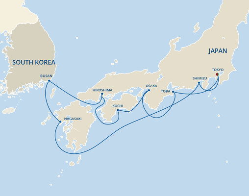 Japan Cruises - Princess - 2025-2027 Seasons