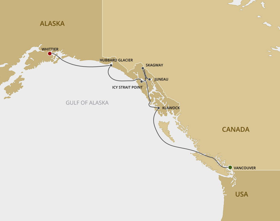 Into The Alaskan Wild - Regent Seven Seas (7 Night Cruise from ...
