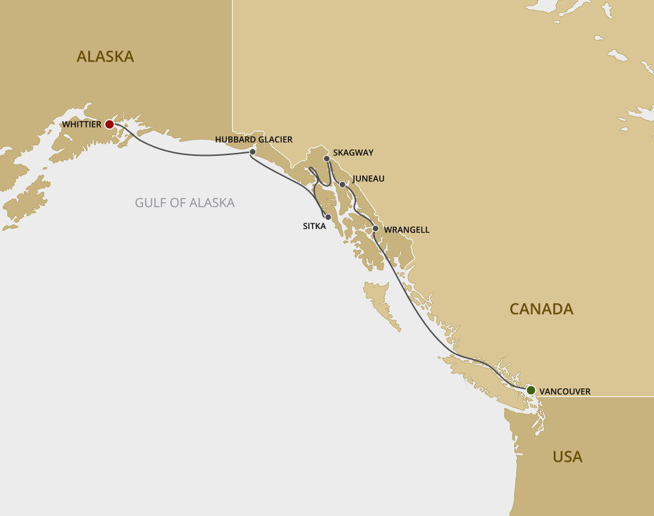 Alaska Rails & Trails - Regent Seven Seas (7 Night Cruise from ...