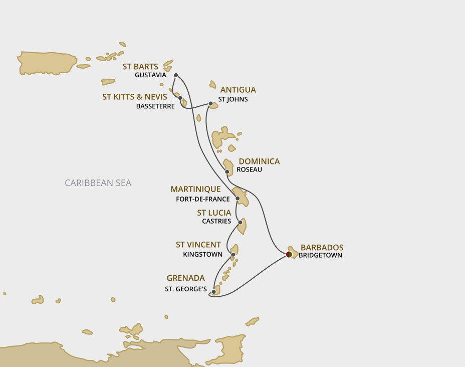 Be My Island Valentine - Regent Seven Seas (10 Night Roundtrip Cruise from Bridgetown)