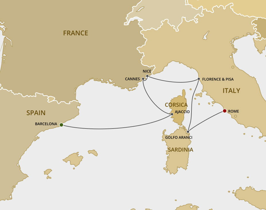 Cultures & Cuisines - Regent Seven Seas (7 Night Cruise from Barcelona ...