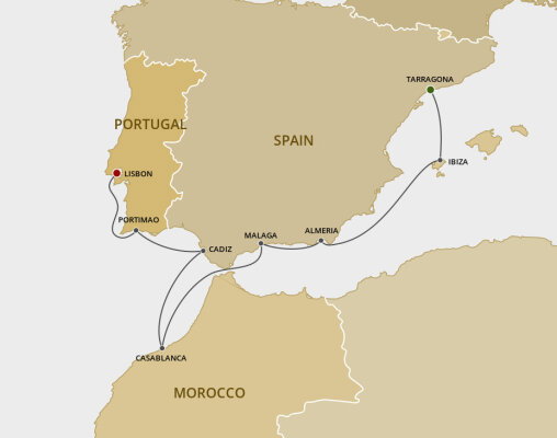Morocco Cruises - 2023-2025 Seasons