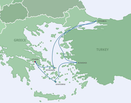 Greek Island Cruises - Royal Caribbean - 2025 & 2026 Seasons