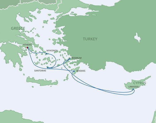Greek Island Cruises - Royal Caribbean - 2025 & 2026 Seasons