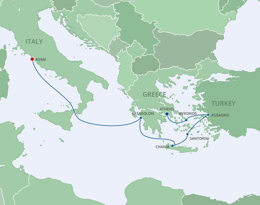 Greek Island Cruises - Royal Caribbean - 2025 & 2026 Seasons