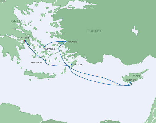 Greek Island Cruises - Royal Caribbean - 2025 & 2026 Seasons
