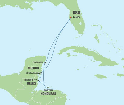 Central America & Panama Cruises - Royal Caribbean - 2025-2027 Seasons