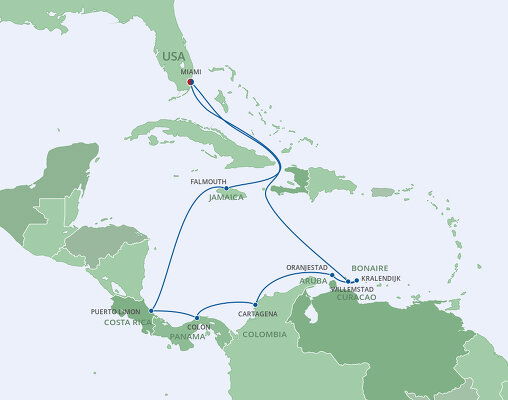 Central America Cruises - 2023-2026 Seasons