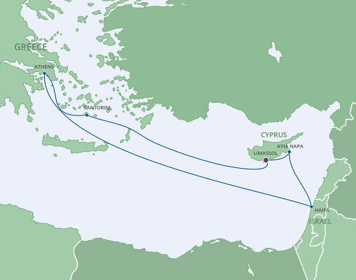 Cyprus Cruises - 2023 & 2024 Seasons