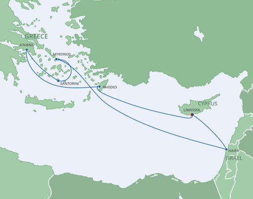 Cyprus Cruises - 2023 & 2024 Seasons