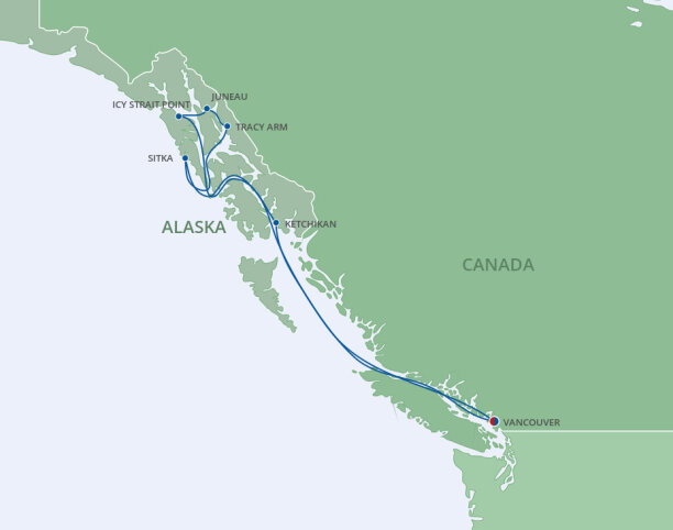 Round-trip Cruises from Vancouver | 2026-2027 | Global Journeys