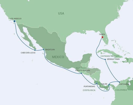 Central America & Panama Cruises - Royal Caribbean - 2024-2026 Seasons