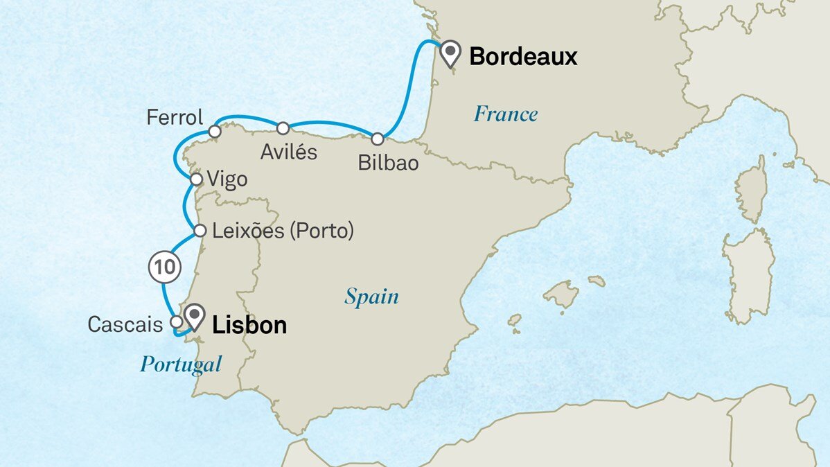 Flavours of Portugal, Spain and France - Scenic (10 Night Cruise from ...