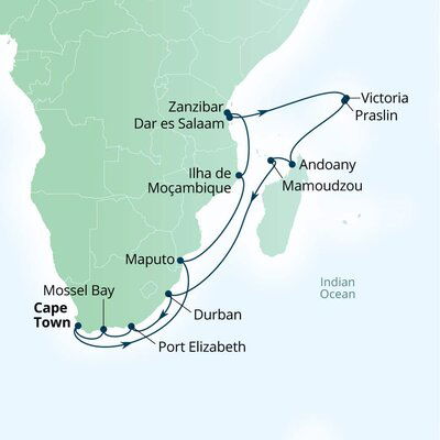 Madagascar Cruises - 2024-2027 Seasons