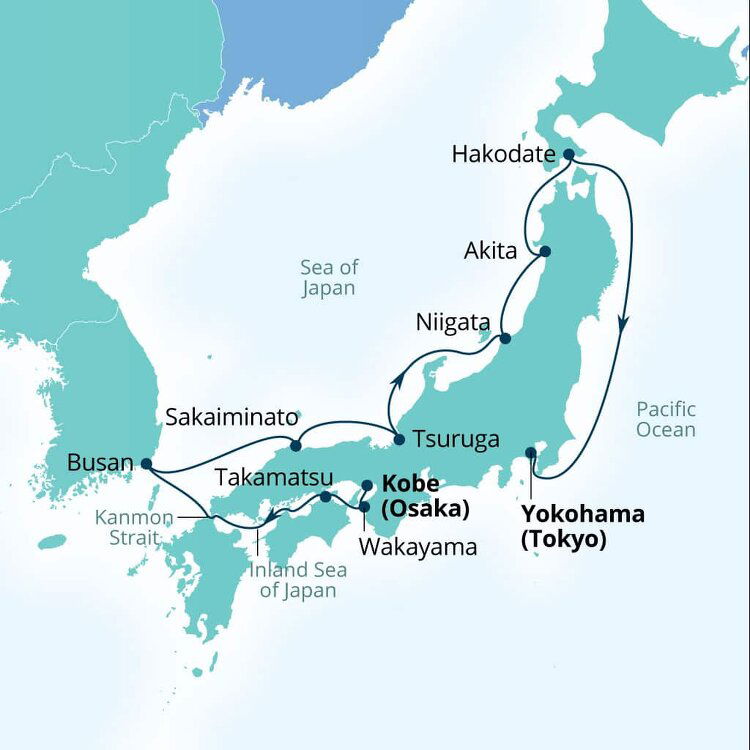 Circumnavigation Of Japan's Fall Foliage - Seabourn (12 Night Cruise ...