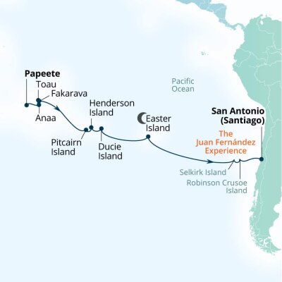 Easter Island Cruises - 2025-2027 Seasons
