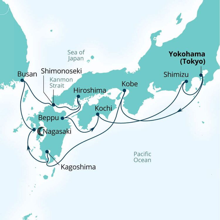 Japan's Crafts & Cherry Blossoms - Seabourn (14 Night Roundtrip Cruise ...