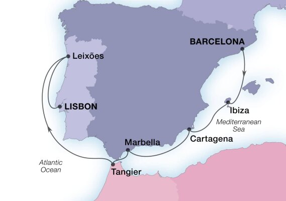Morocco Cruises - 2023-2025 Seasons