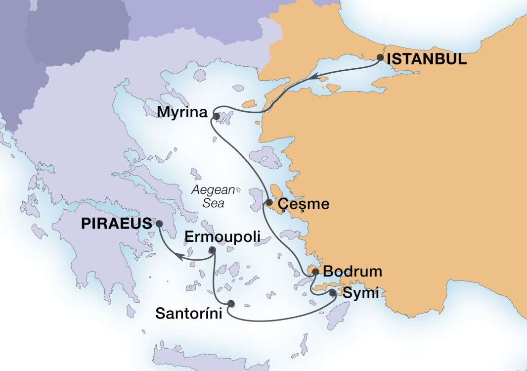Greek & Turkish Treasures - Seabourn (7 Night Cruise from Istanbul to ...
