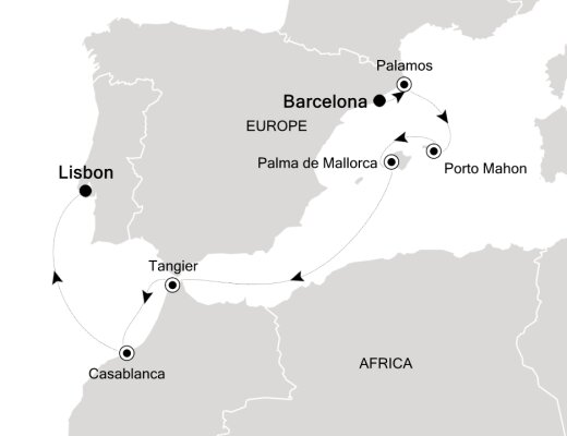 Morocco Cruises - 2023-2025 Seasons