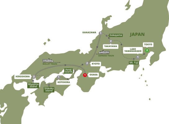 Japan Tours & Trips - 2025 & 2026 Seasons