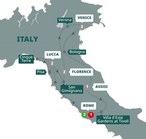 Trafalgar Italy Tours - 2025-2027 Seasons