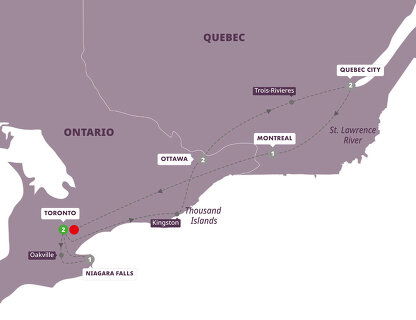 Trafalgar Canada & Alaska Tours - 2025-2027 Seasons