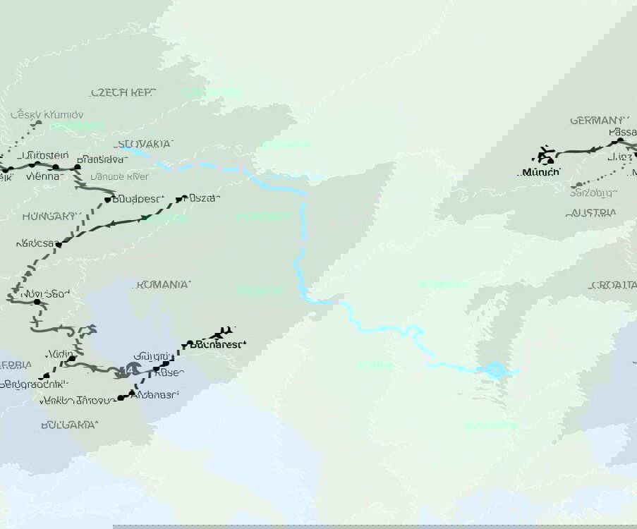 Grand Danube - Travelmarvel (14 Night Cruise from Bucharest to Munich)
