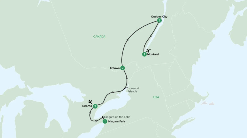 Tours starting in Toronto | 2026-2027 | Global Journeys