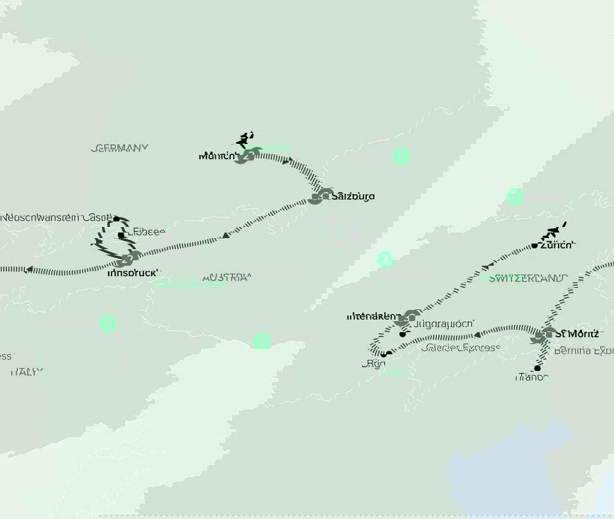 Grand Alpine Explorer - Travelmarvel (14 Days From Munich to Zurich)