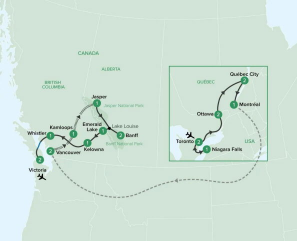 Tours starting in Toronto | 2026-2027 | Global Journeys