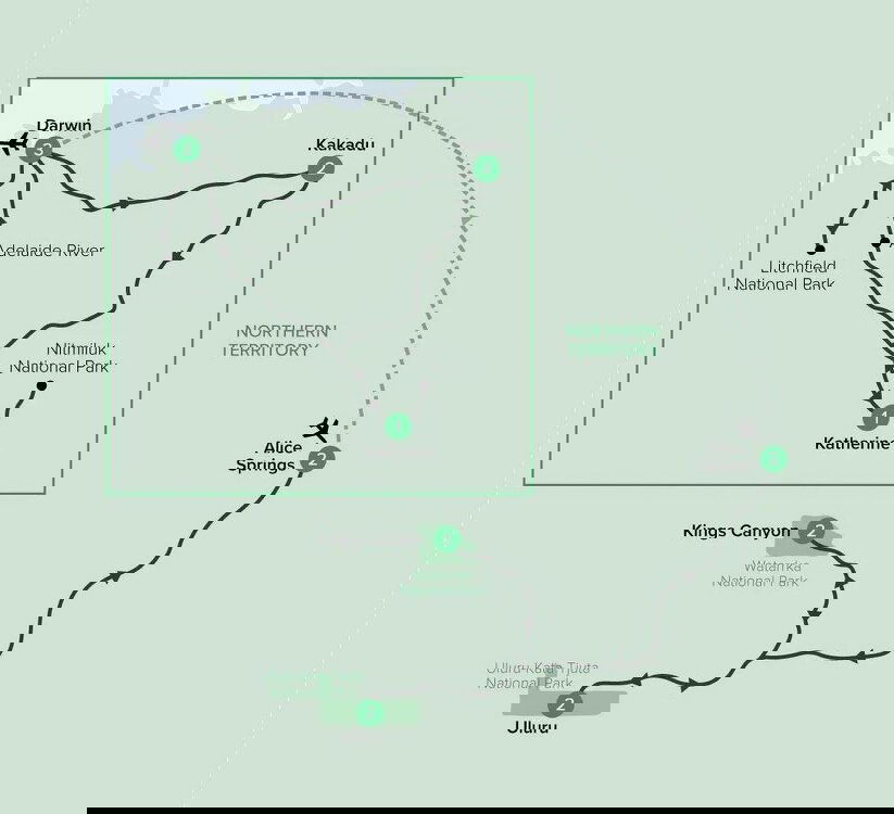Northern Territory Escape - Travelmarvel (13 Days From Alice Springs to ...