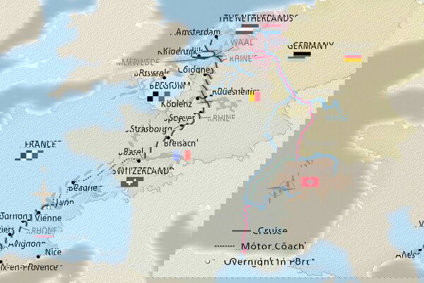 River Cruises Starting In Amsterdam - 2025-2027 Seasons