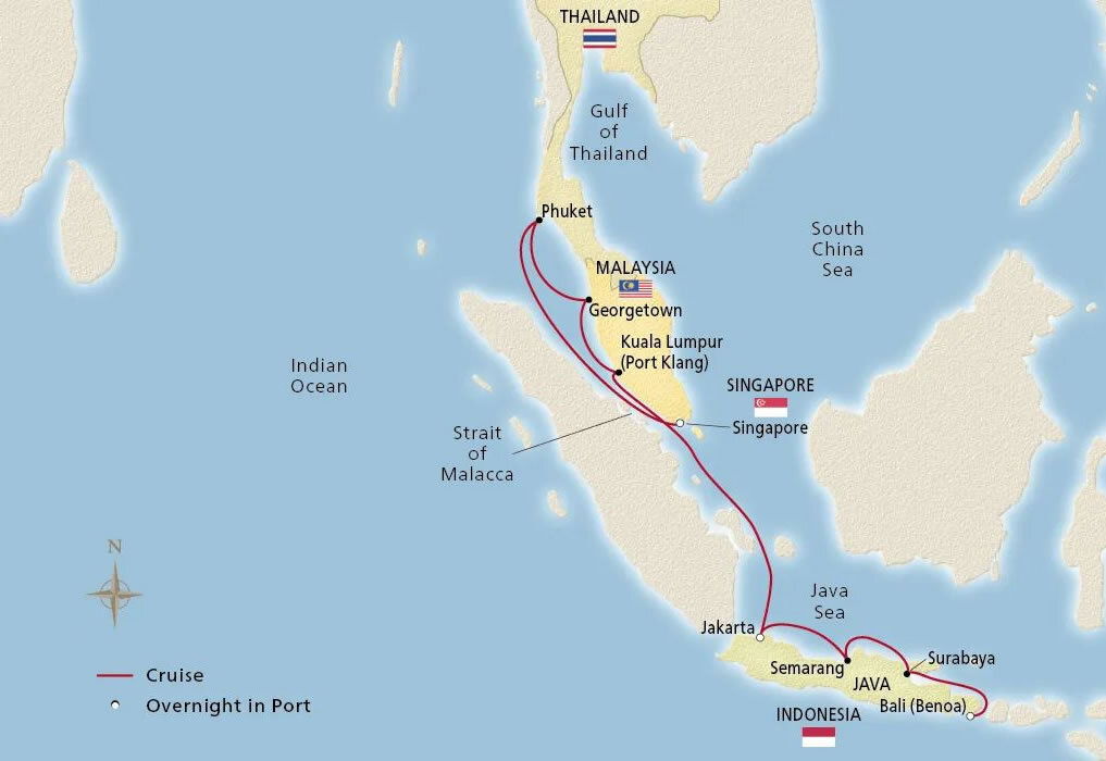 Singapore, Bali & Beyond - Viking (12 Night Cruise from Singapore to Bali)