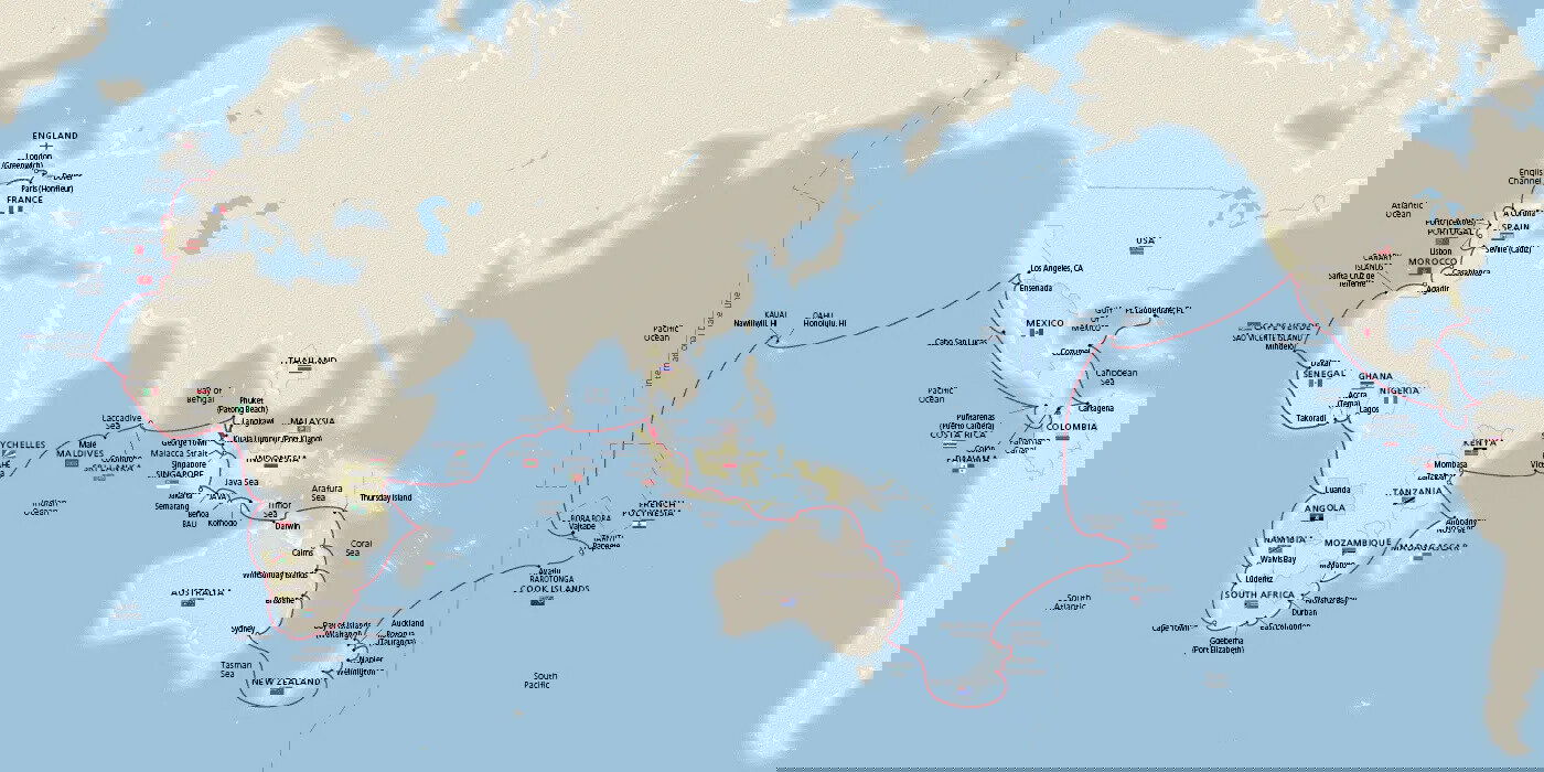 Viking World Cruise - Viking (142 Night Cruise from Fort Lauderdale to ...