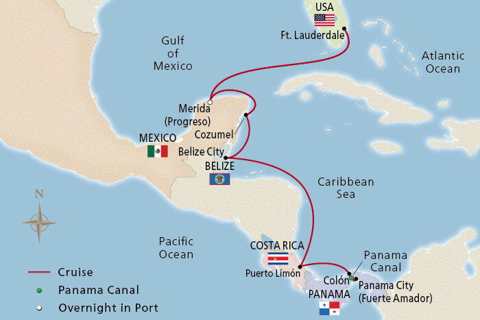 Classic Panama Canal Passage - Viking (10 Night Cruise from Panama City ...