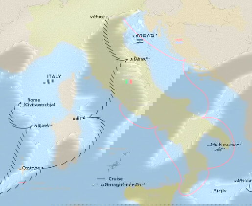 Cruises from Venice to Rome | 2021 & 2022 Seasons