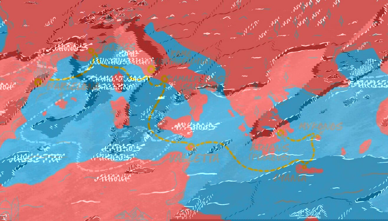 Western Med: Barcelona to Athens - Virgin Voyages (10 Night Cruise from ...