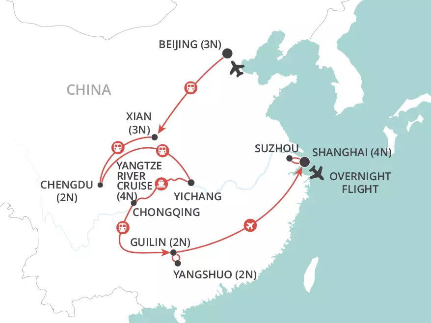 Magnificent China - Wendy Wu (22 Days From Beijing to Shanghai)