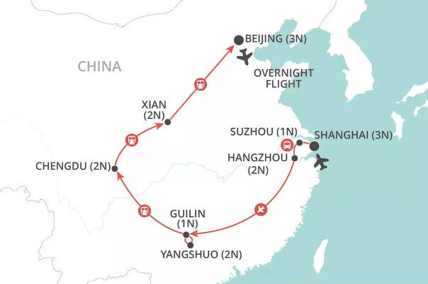 China Tours & Trips - 2024-2027 Seasons