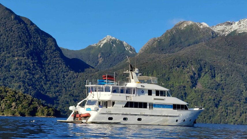 Southern Fiords Discovery - Heritage Expeditions (6 Night Roundtrip ...