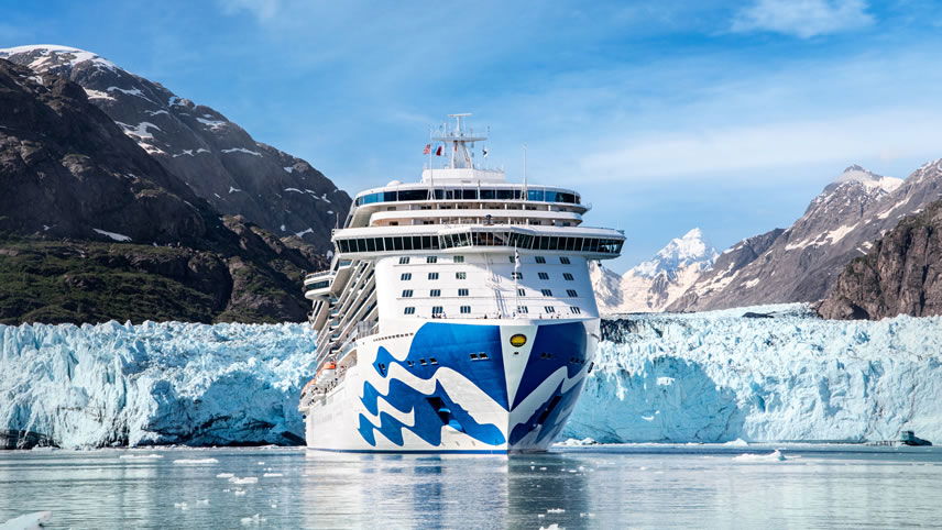 Voyage of the Glaciers with Glacier Bay (Southbound) - Princess (7 ...