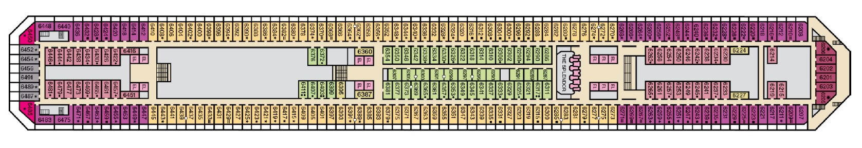 Carnival Splendor - Reviews, Deckplans & Cruise Schedule - Carnival