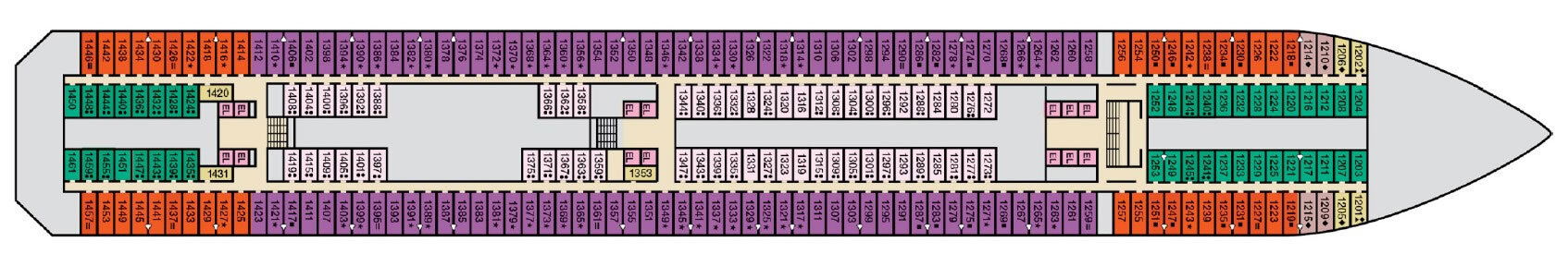 Carnival Splendor - Reviews, Deckplans & Cruise Schedule - Carnival