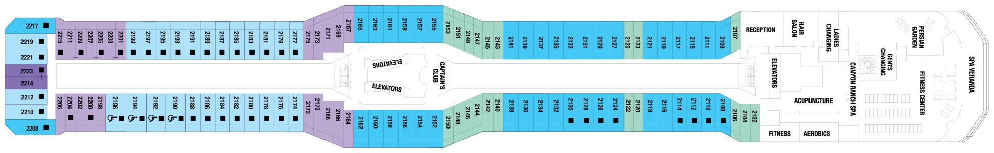 Celebrity Reflection - Reviews, Deckplans & Cruise Schedule - Celebrity ...