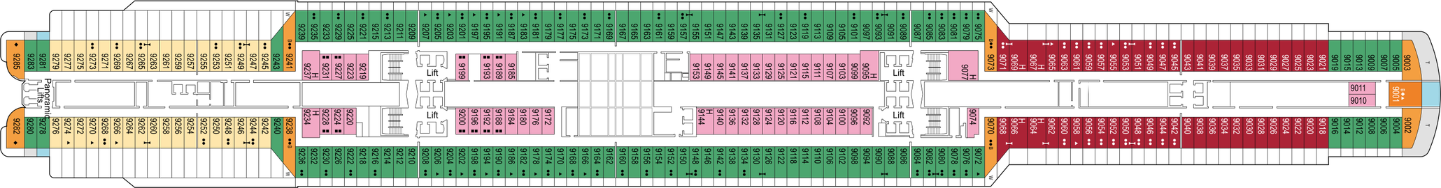 MSC Seascape - Reviews, Deckplans & Cruise Schedule - MSC Cruises