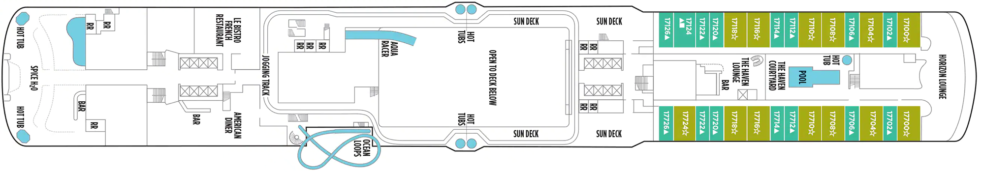 Norwegian Bliss - Reviews, Deckplans & Cruise Schedule - Norwegian ...