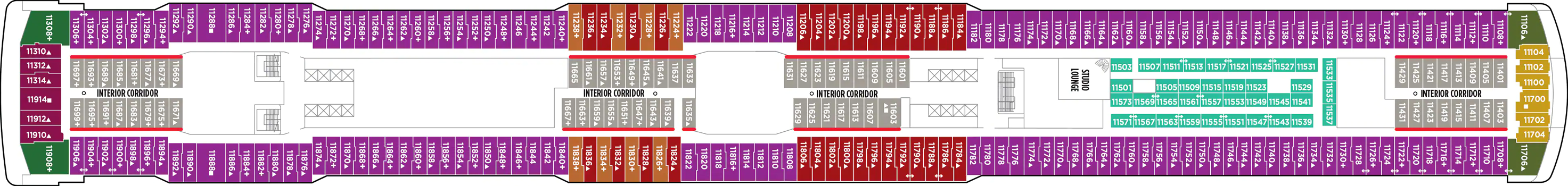Norwegian Breakaway Floor Plan Deck 12 | Floor Roma