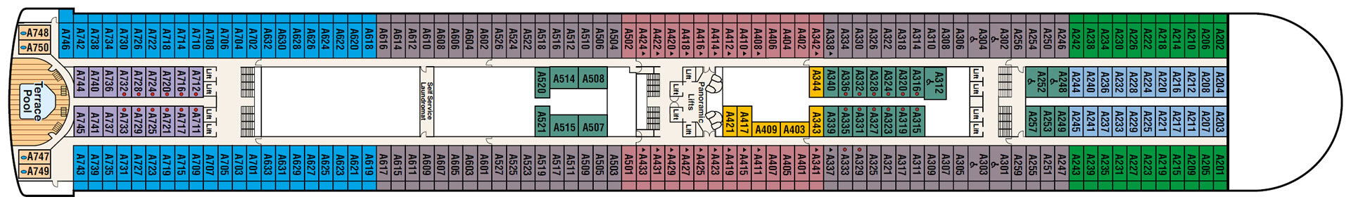 Star Princess - Reviews, Deckplans & Cruise Schedule - Princess